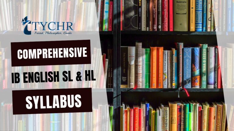 Comprehensive IB English SL & HL Syllabus | TYCHR